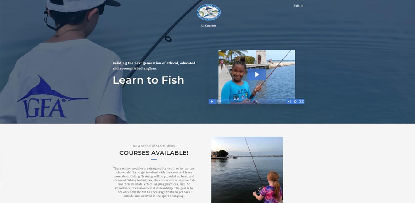 Learning to Fish in 2020 – International Game Fish Association