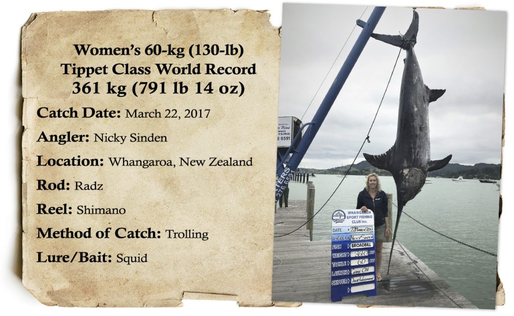Top Swords: Incredible World Records for Broadbill Swordfish ...
