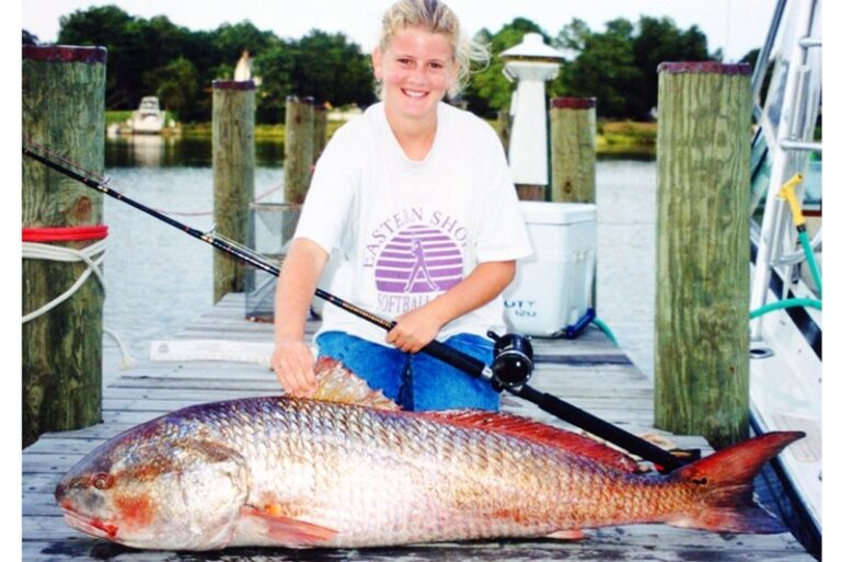 The World’s Largest Reds: World record red drum catches that sit a top ...