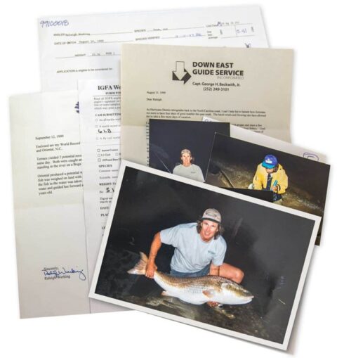 The World’s Largest Reds: World record red drum catches that sit a top ...